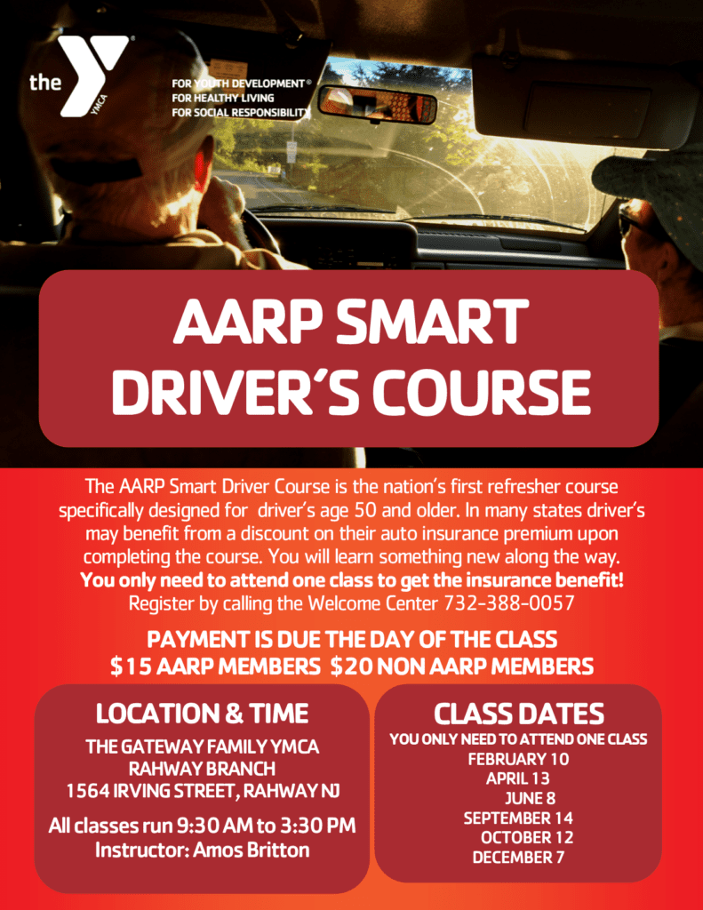 AARP Smart Driver's Course | The Gateway Family YMCA