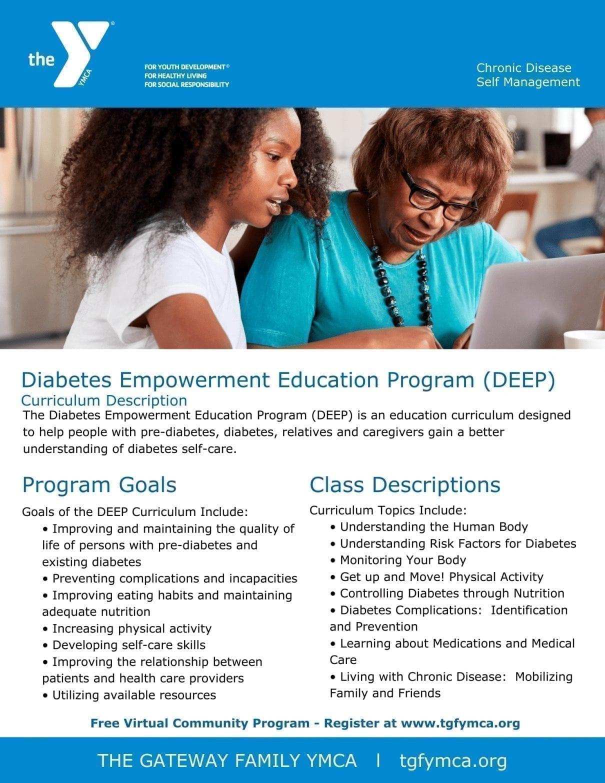 Diabetes Empowerment Education Program | The Gateway Family YMCA