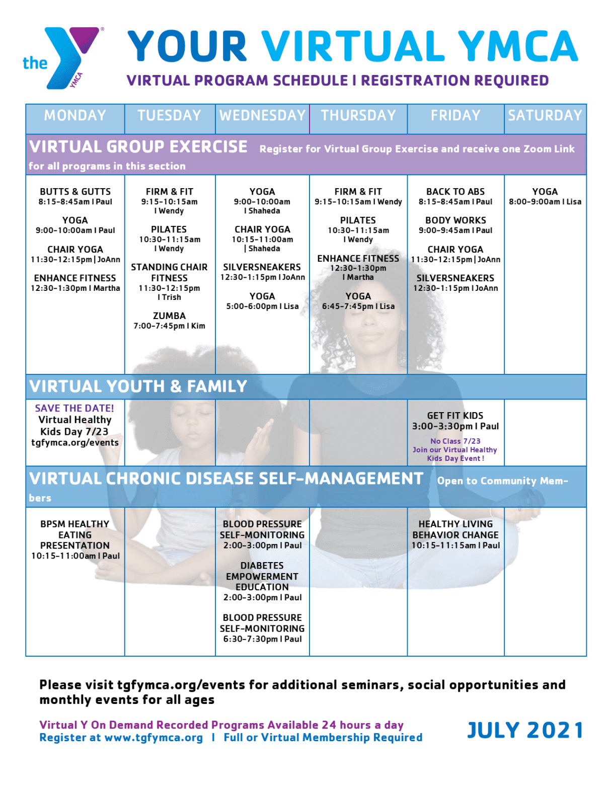 YMCA July Program Session | The Gateway Family YMCA