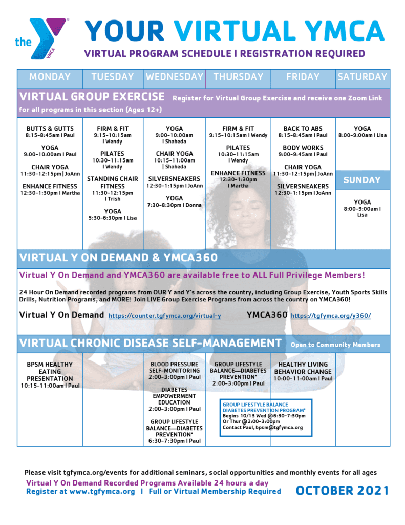 Fall 1 & October Program Session | The Gateway Family YMCA