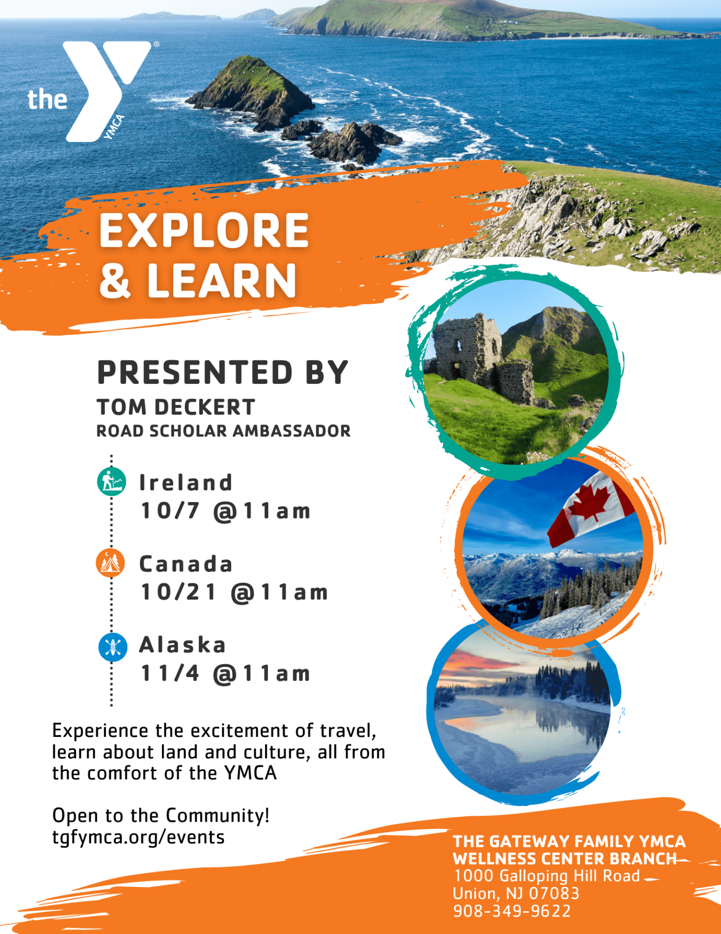 Explore & Learn - Ireland | The Gateway Family YMCA