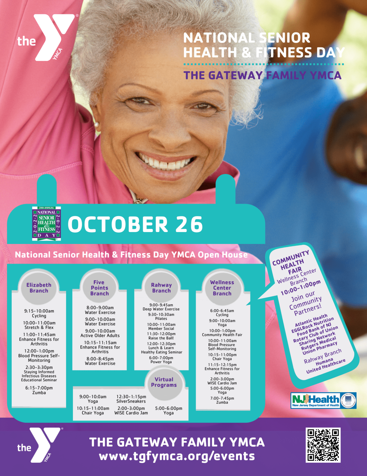 Senior Health And Fitness Day | The Gateway Family YMCA