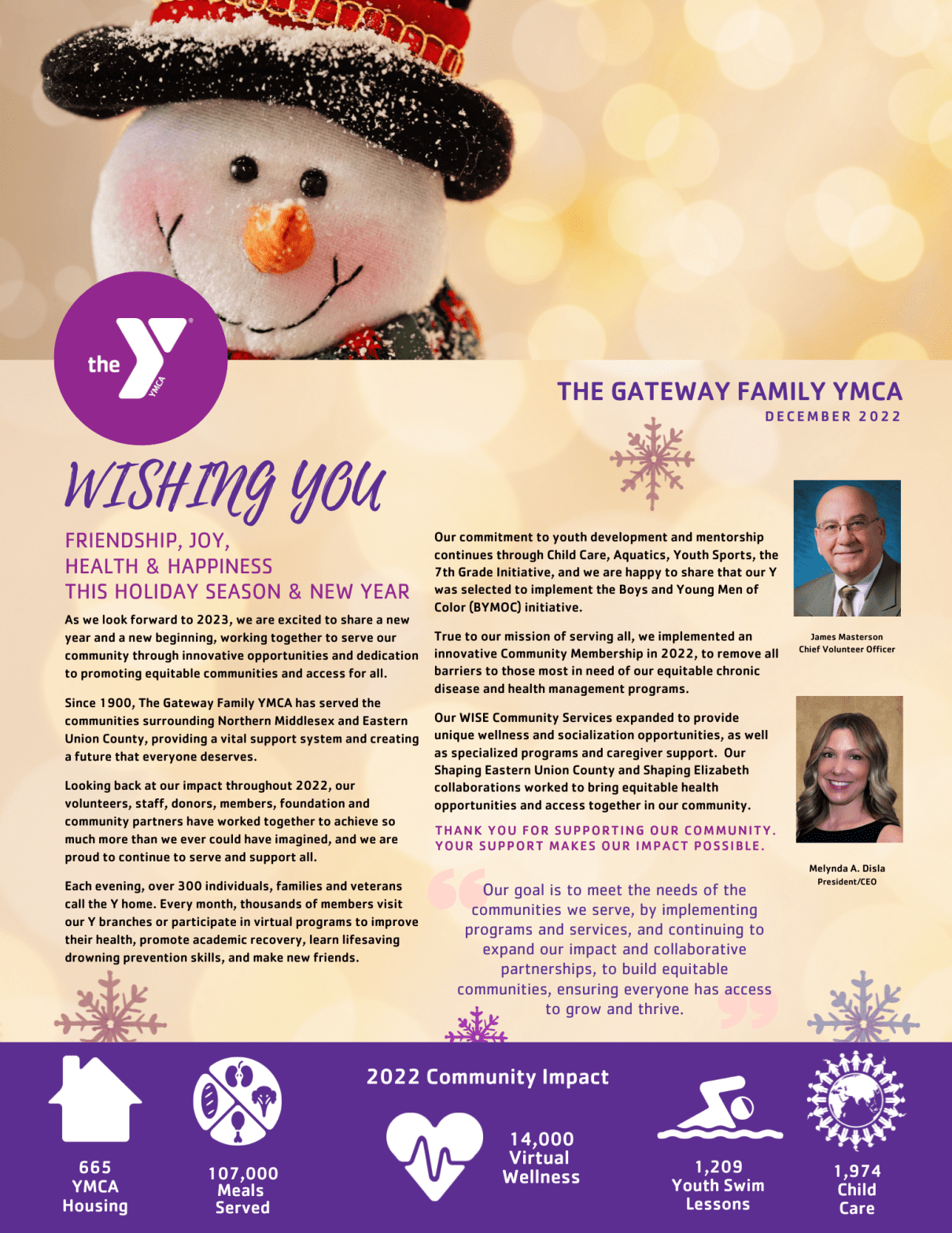 2022 Newsletter | The Gateway Family YMCA