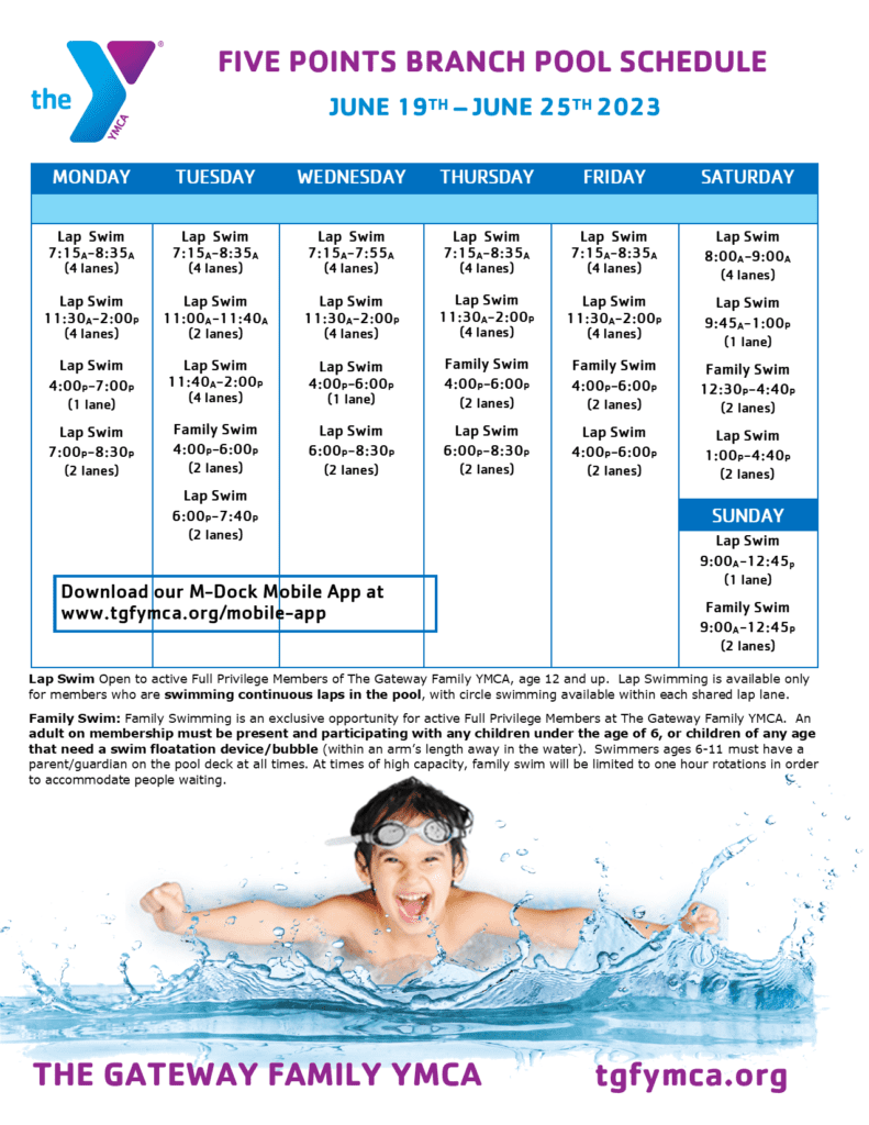 June Program Session Break 6/19-6/25 | The Gateway Family YMCA