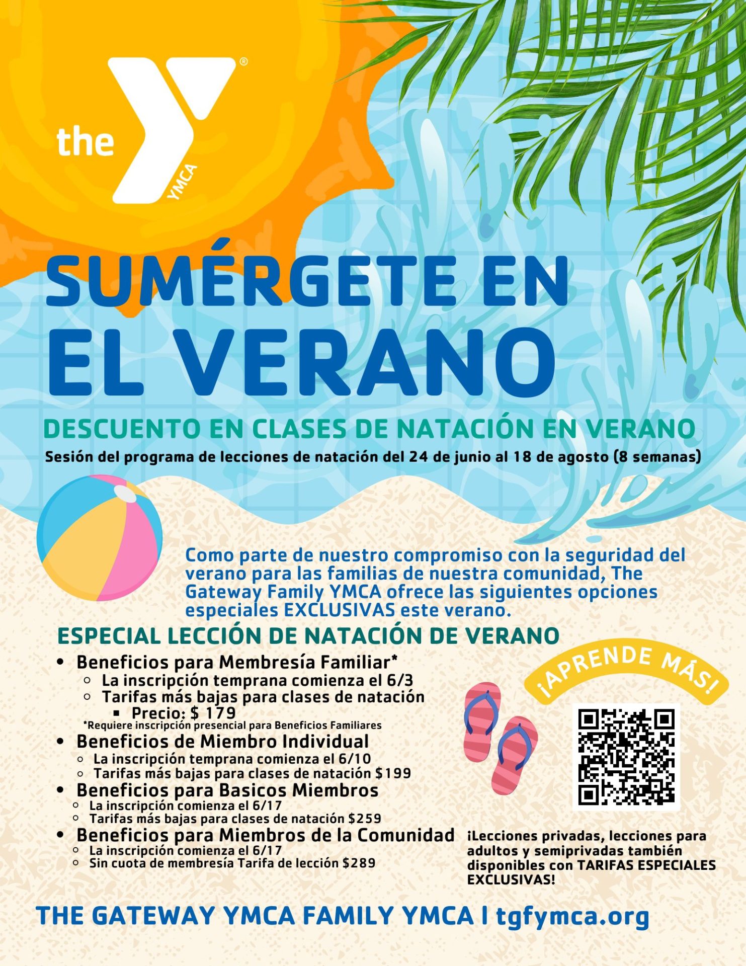 Summer Swim Lesson Special | The Gateway Family YMCA