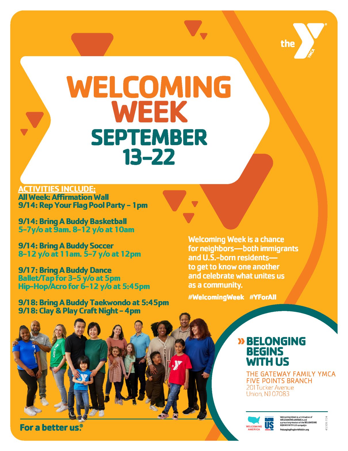 Welcoming Week 2024 | The Gateway Family YMCA