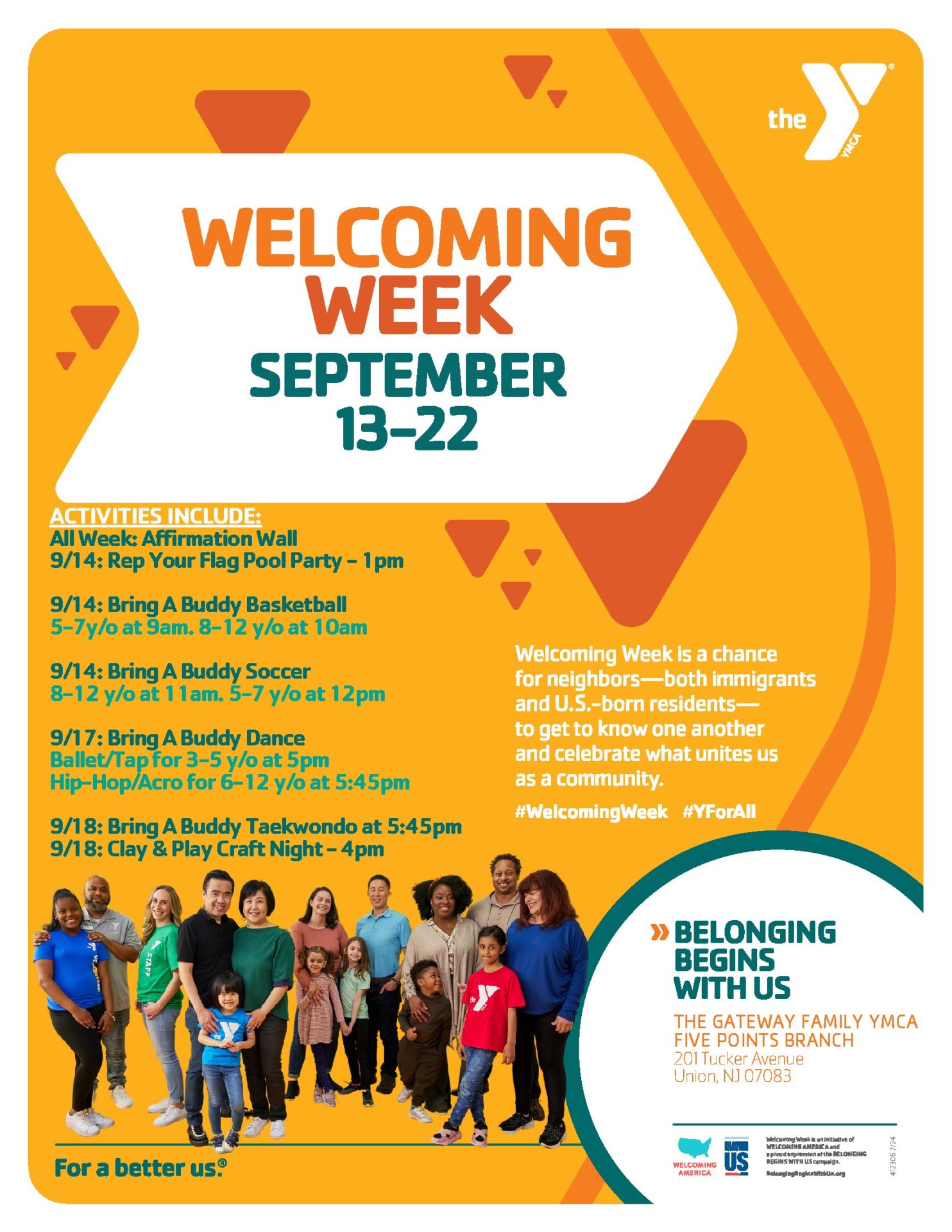 Welcoming Week 2024 | The Gateway Family YMCA